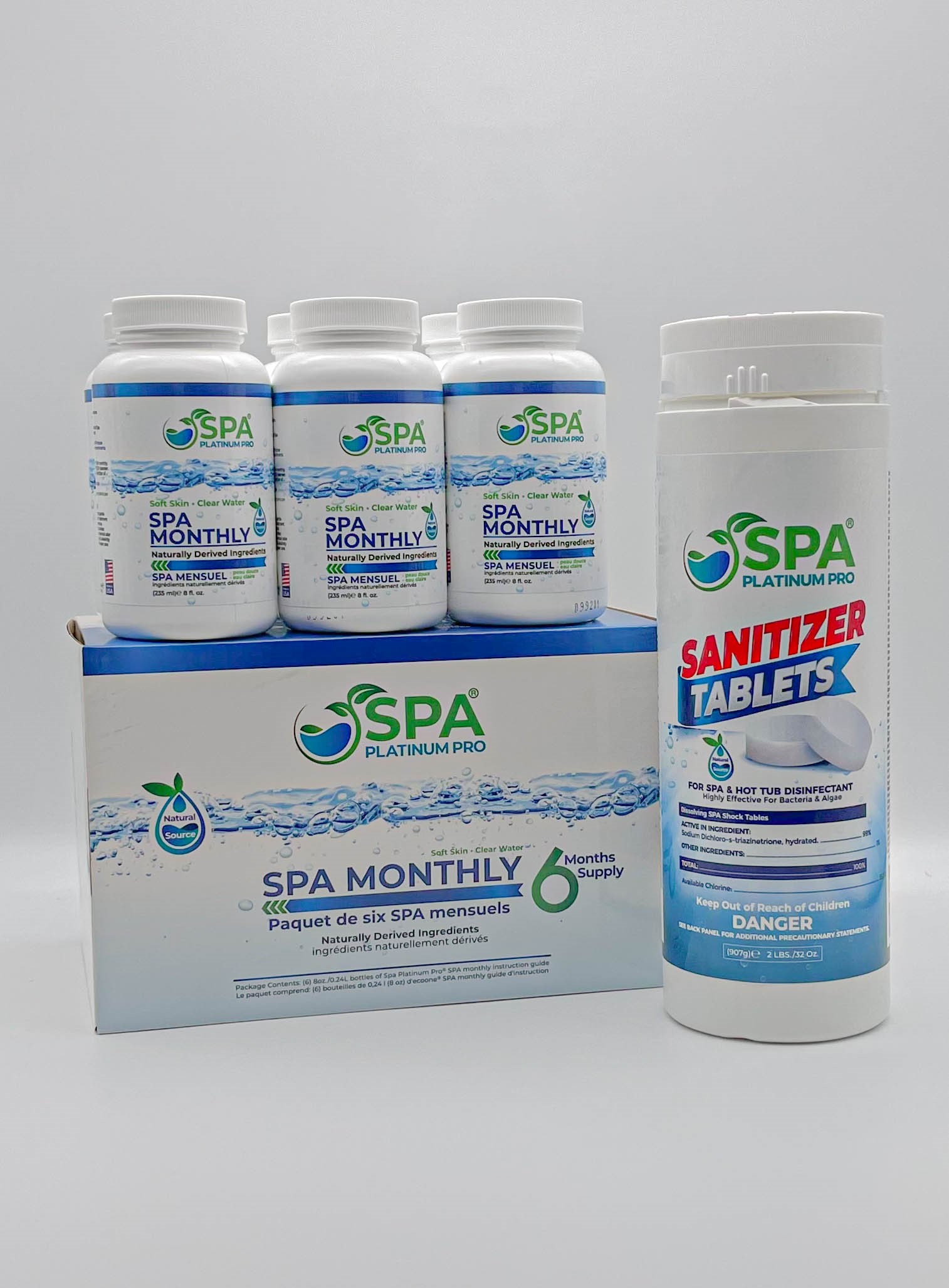 Spa Water Treatment Follow Up Kit - Spa Platinum Pro. Hot tub, spa and ...