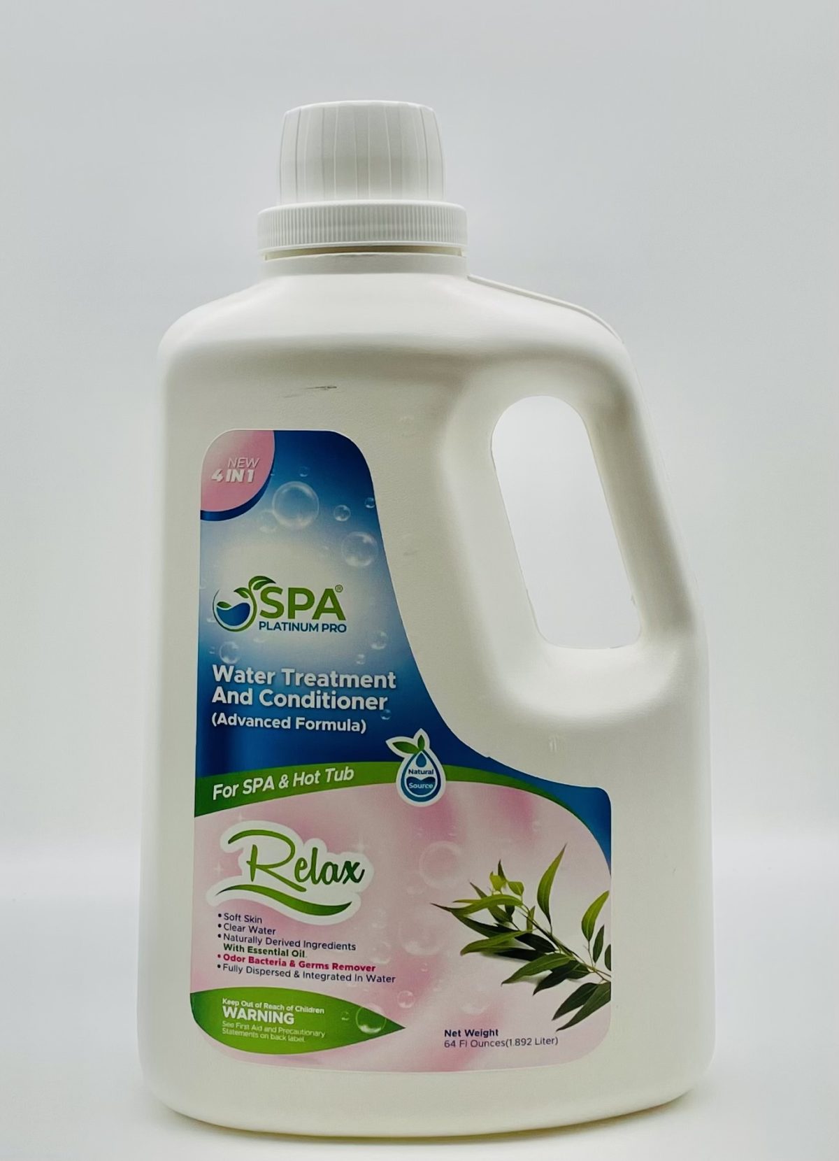 Water Treatment And Conditioner (Advanced Formula) Relax - Spa Platinum ...